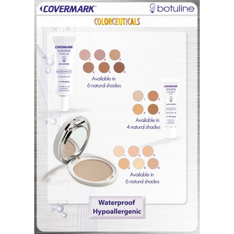 Make Up Botuline - Dermatológico - SPF-50 |Tono 4|30ml| Covermark | Maquillaje Antiaging - Larga ...