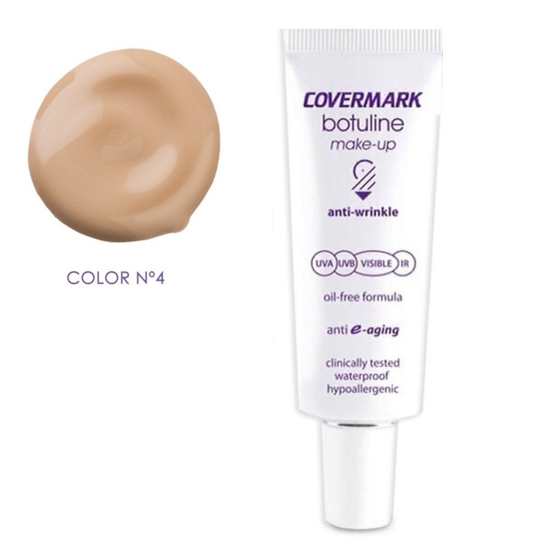 Make Up Botuline - Dermatológico - SPF-50 |Tono 4|30ml| Covermark | Maquillaje Antiaging - Larga ...