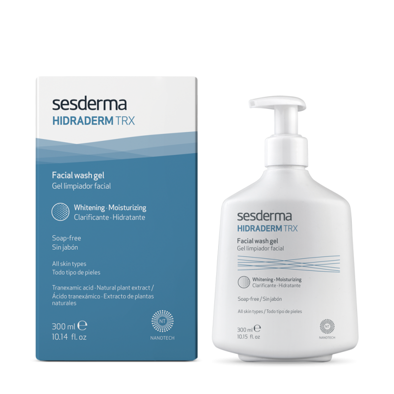 Hidraderm TRX Gel limpiador facial| SESDERMA |300ml | Limpia y Mejora ...